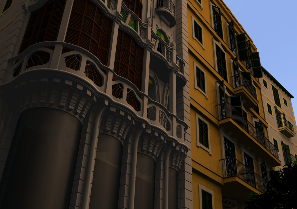 3D Project "Spanish House" - Axel Monse